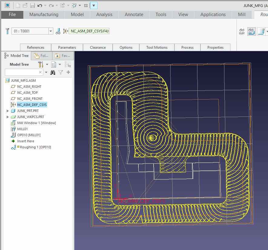 Creo4 - roughing/window machining - PTC Community
