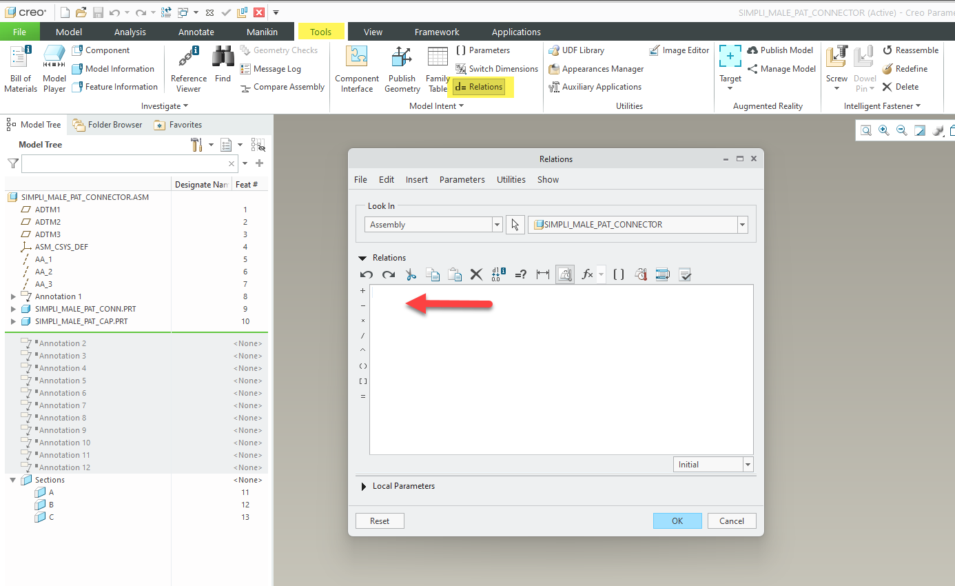 Solved: Delete a Value that is driven by a Parameter - PTC Community