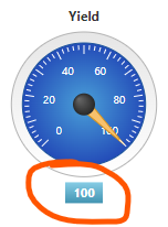 Gauge widget: Custom style value display - PTC Community
