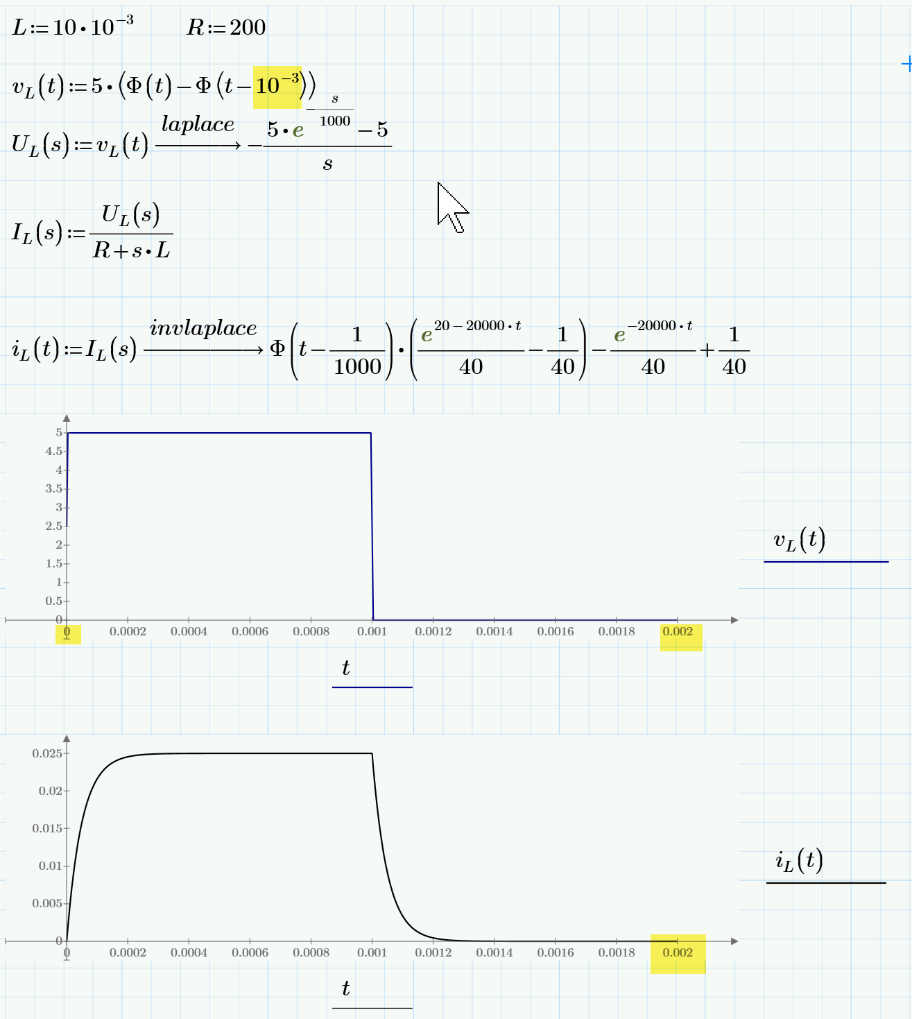 Laplace transform problem. Does not get invlaplace... - PTC Community