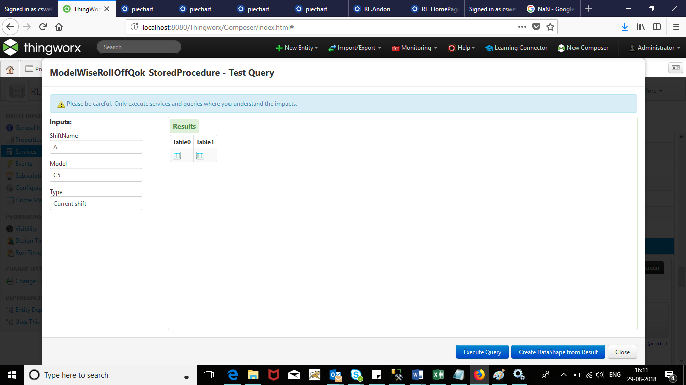 executing stored procedure issue - PTC Community