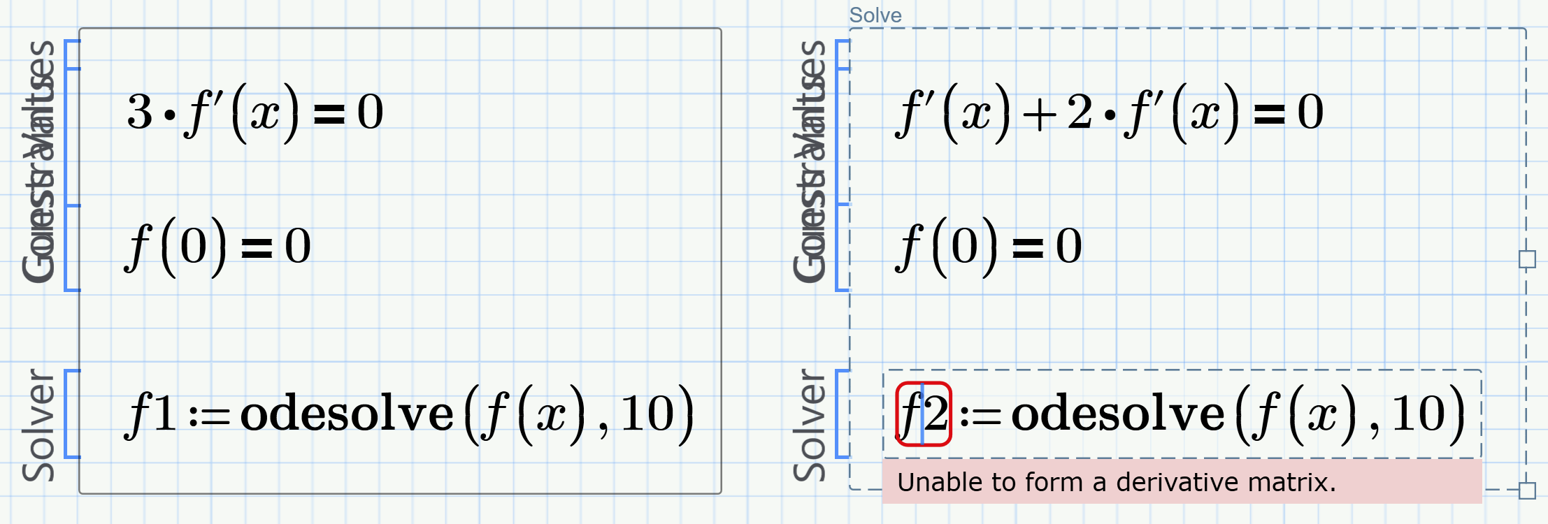 Solved: Mathcad Error_Differential Equations_3 types of so... - PTC ...